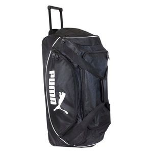Puma | Bags | Puma 3 Rolling Duffel Bag Black | Poshmark